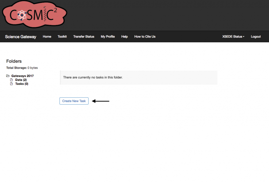 Submitting a job – COSMIC2